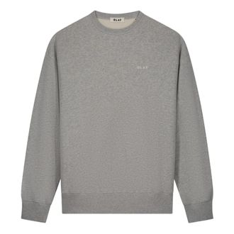 Olaf Hussein Western Logo Pullover - - Sweatshirts & Hoodies - Herren - Grau - L
