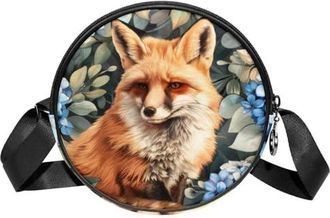 Generic Sac &agrave; bandouli&egrave;re rond pour femme, petit sac &agrave; bandouli&egrave;re avec fermeture &eacute;clair, bretelles r&eacute;glables, style d&eacute;contract&eacute;, pour femmes et filles