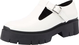 HUGO BOSS Femme Kris_Maryjane_BROF Sandale, Natural, 42 EU