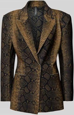 Norma Kamali Longblazer mit Reverskragen