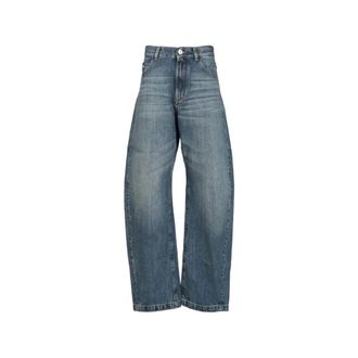 The Attico Long Pant - - Jeans - Damen - Blau - W28