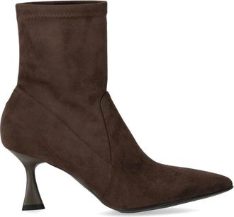 Sergio Levantesi Femme, Chaussures, Brun, Taille: 37 1/2 EU Janet Heeled Ankle Boot