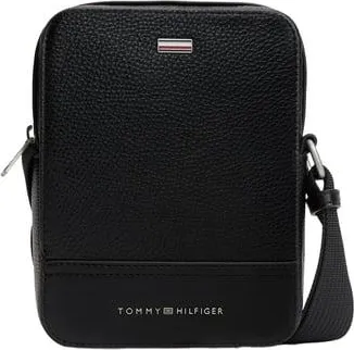 Tommy Hilfiger Sac &agrave; bandouli&egrave;re en cuir de veau