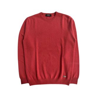 Baldinini Rundhals-Pullover - - Knitwear - Herren - Rot - L