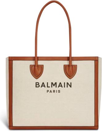 Balmain Femme, Sacs, Beige, Taille: ONE Size Army 42 Shopper Bag