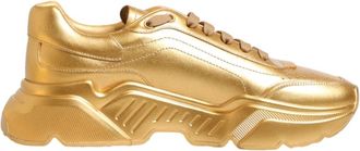 Dolce & Gabbana Homme, Chaussures, Jaune, Taille: 43 EU Daymaster Low Top Baskets