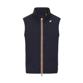 K-Way Smanicato Valen Stretch in Jersey - - Jackets - Herren - Blau - M