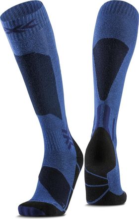 X Socks Ski Discover OTC - Hochleistungs-Skisocken f&uuml;r Komfort & Unterst&uuml;tzung - O-Ring-Bandage f&uuml;r Stabilit&auml;t - Ideal f&uuml;r Ski, Snowboard & Wintersport - Blau