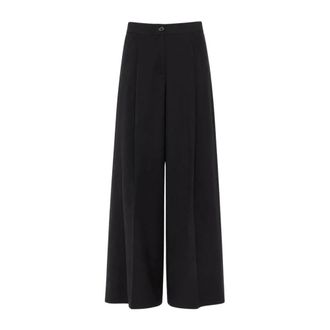 Laneus Pantalon large - Femme - Pantalons - Noir - Taille: 38 FR