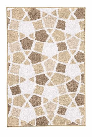 Kleine Wolke Badteppich Sintra in Macadamia mit 70x120 cm