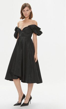 Pinko Pinko Coctailkleid Sorgente 101972 Y3LE Schwarz Regular Fit
