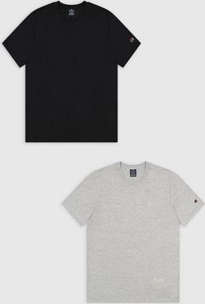 Champion T-Shirt (Packung, 2-tlg) Basic Shirt, Doppelpack