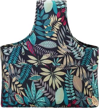 Generic Garn-Aufbewahrungstasche Mit Ahornbl&auml;ttern, Stricktasche, Orange, Quadratisch, for Garn, Wolle, H&auml;kelnadeln, Nadeln(Triangle Bag-Blue)