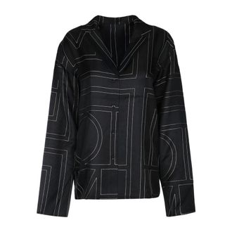 Toteme Damen, Blusen & Hemden, Schwarzk, MGr&ouml;&szlig;e