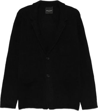 Roberto Collina blazer à lien de resserrage à la taille - Noir