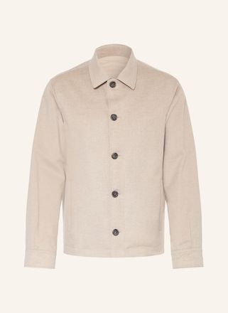 Paul & Shark Paul & Shark Overjacket Aus Cashmere Zum Wenden beige