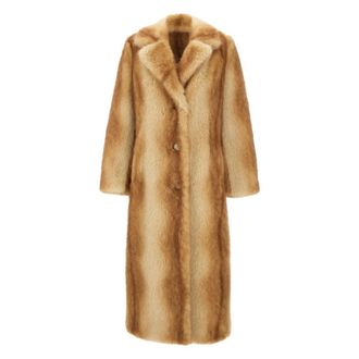 Stand Studio Stand Studio, Femme, Manteaux, Brun, Taille: 36 FR Stand Studio Manteaux Beige