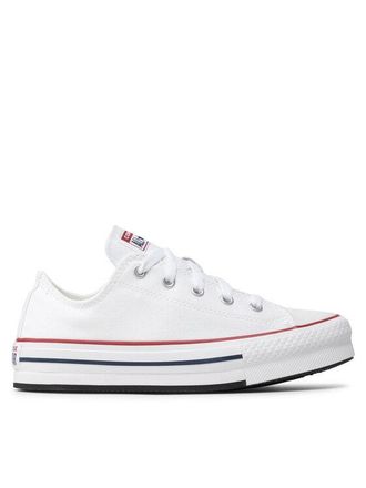 Converse Sneakers aus Stoff Chuck Taylor All Star Eva Lift Ox 272858C Weiß