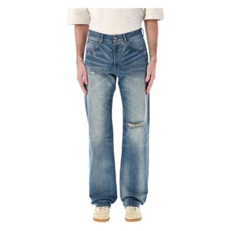 Maison Margiela Hellblaue Distressed Jeans - - Jeans - Herren - Blau - W30