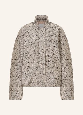 Rich & Royal Tweed-Blouson beige