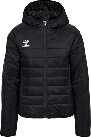 Hummel Hmlgo Quilted Hood Jacket Woman Veste zippée, Noir, s Hommes