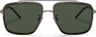 Dolce & Gabbana Eyewear Madison Sonnenbrille - Silber