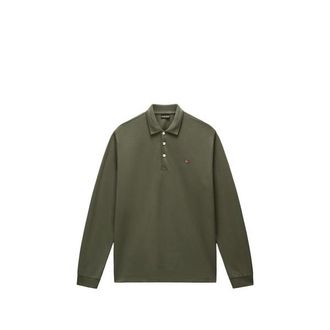 Napapijri Polo manches longues en coton