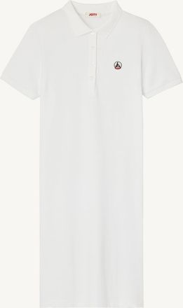 Jott Robe polo en coton biologique Blanc Palma - Taille S