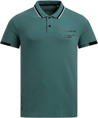 Camp David Poloshirt mit Baumwolle