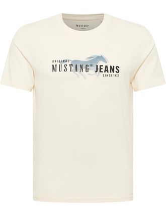 Mustang Jeans Herren Style Austin T-Shirt, Whisper White 2013, 3XL