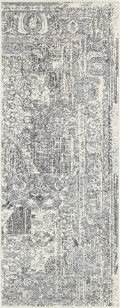 Hanse Home Teppich Plume - Used-Look Teppich Kurzflor Modern Vintage Design Teppiche für Esszimmer, Wohnzimmer, Kinderzimmer, Flur, Schlafzimmer, Küche - Grau Cr