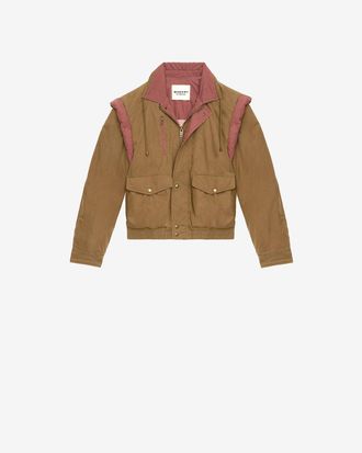 Isabel Marant Blouson Desha - Femme - Kaki - Taille36 - Marant &Eacute;toile