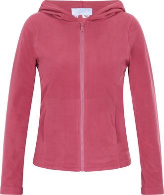 Faina Fleecejacke Damen dunkelrosa