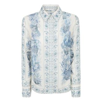 Zimmermann Femme, Blouses et Chemises, Multicolore, Taille: 36 FR Wanderlust Body Shirt