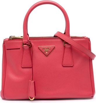 Prada sac &agrave; bandouli&egrave;re Lux Galleria m&eacute;dium (2010-2025) - Rose