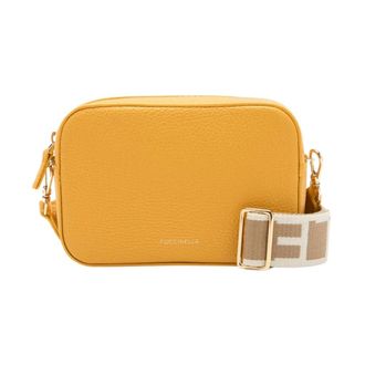 Coccinelle Femme, Sacs, Jaune, Taille: ONE Size Tebe Small Camera Bag