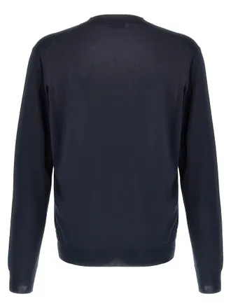 Prada Mens Blue Silk Cardigan Clothing