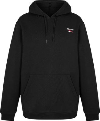 Reebok Identity Kapuzenpullover f&uuml;r Herren, leger (Schwarz/Wei&szlig;)