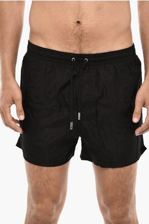 Dsquared2 Rip Stop Check Swim Shorts with Back Logo size 48