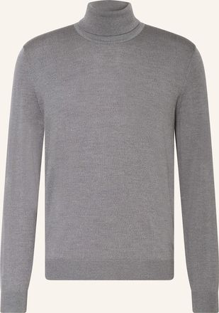 Olymp Rollkragenpullover silber