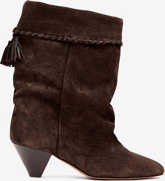 Isabel Marant Bottes Dalby - Femme - Chocolat - Taille36 - Isabel Marant