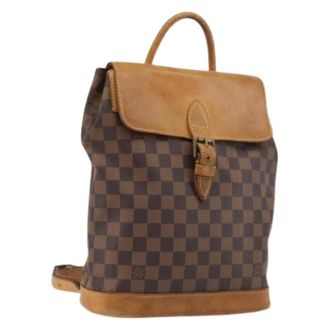 Louis Vuitton Pre-owned Sac &agrave; dos Damier Ebene - Femme - Pre-owned - Brun - Taille: ONE Size