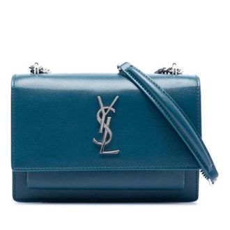 Saint Laurent Pre-owned The Sunset - Femme - Pre-owned - Bleu - Taille: ONE Size