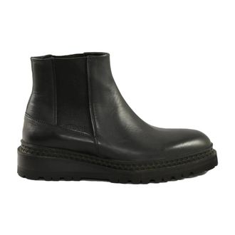 A.Testoni Beatles Chelsea Boots - - Shoes - Herren - Schwarzk - 38 EU