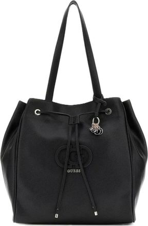 Guess Femme, Sacs, Noir, Taille: ONE Size Silvye Bucket