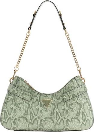 Guess sac &agrave; &eacute;paule Serenova Shoulder Bag Light Sage Multi menthe
