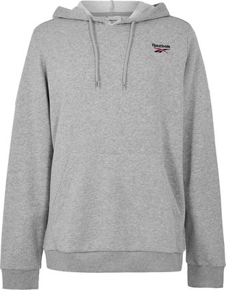 Reebok Identity Kapuzenpullover f&uuml;r Herren/Damen Unisex, Fleece (Mittelgrau)