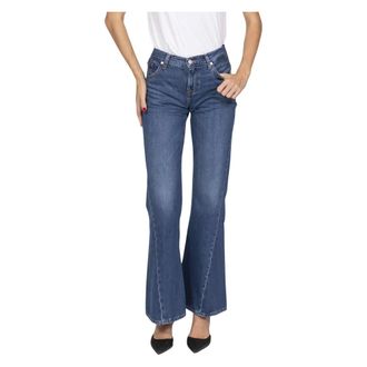 7 For All Mankind Femme, Jeans, Bleu, Taille: W25 Spencer Flare Jeans