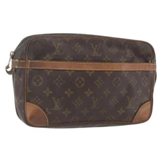 Louis Vuitton Pre-owned Canvas Clutch - - Pre-owned - Damen - Braun - ONE SIZE