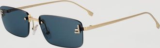 Fendi Sonnenbrille Damen Farbe Blau